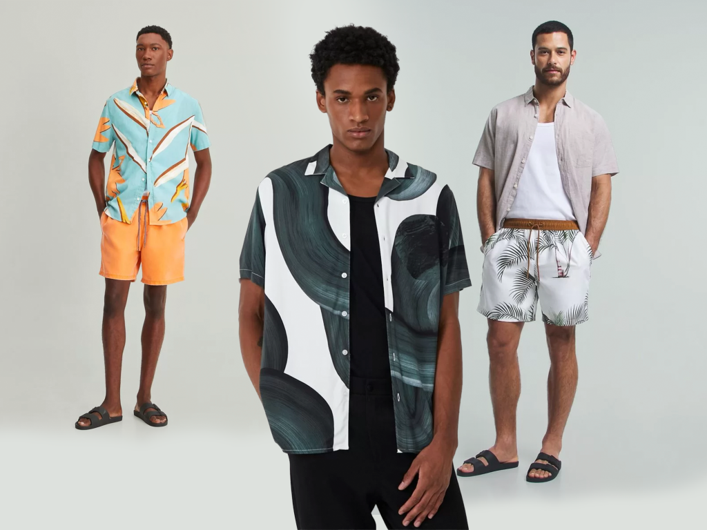 Explore estilos: looks masculinos para curtir a praia