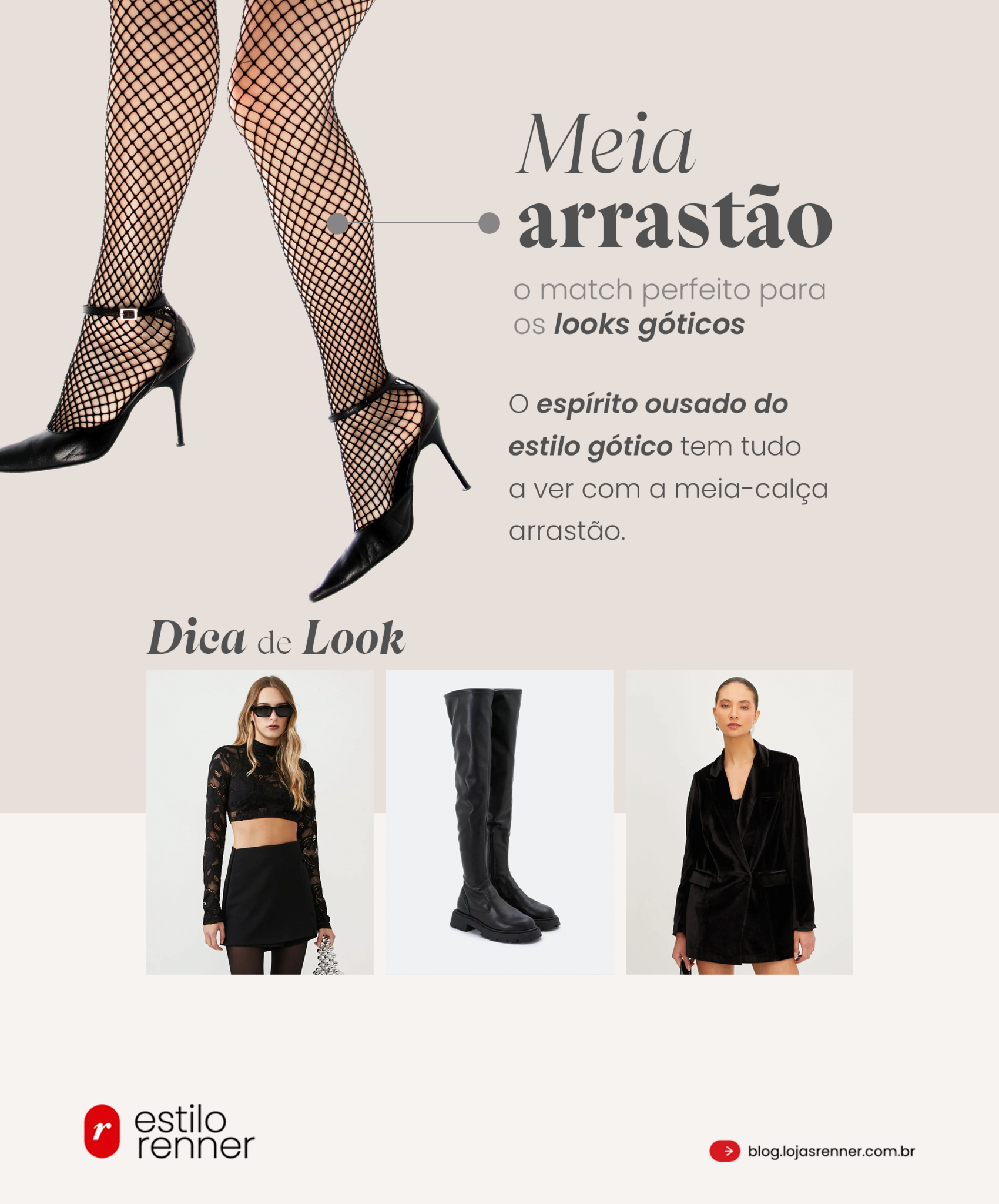 Os tipos de meia que não podem faltar na produção fashion