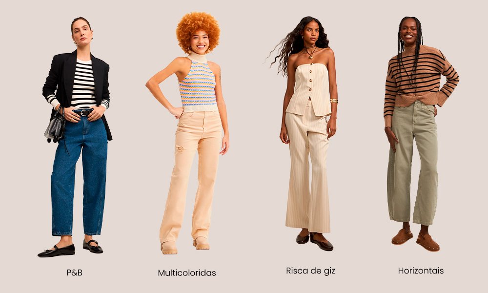 Estampa de listras é tendência neste inverno, confira!