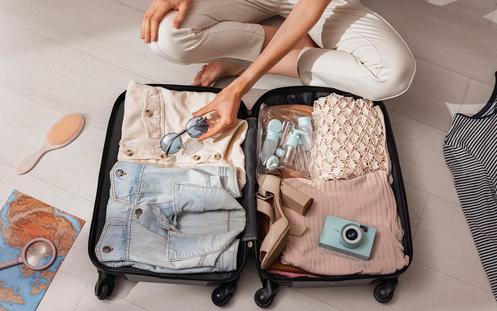 Como organizar a mala de viagem de forma inteligente