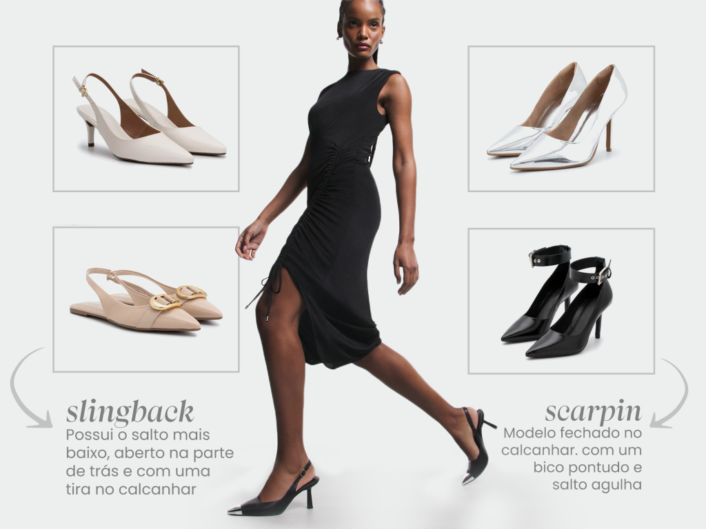 Do clássico ao cool: o retorno do slingback e do scarpin